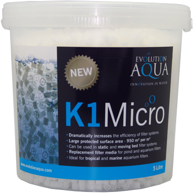 Evolution Aqua K1 Micro Filter Media - 5 liter kopen?